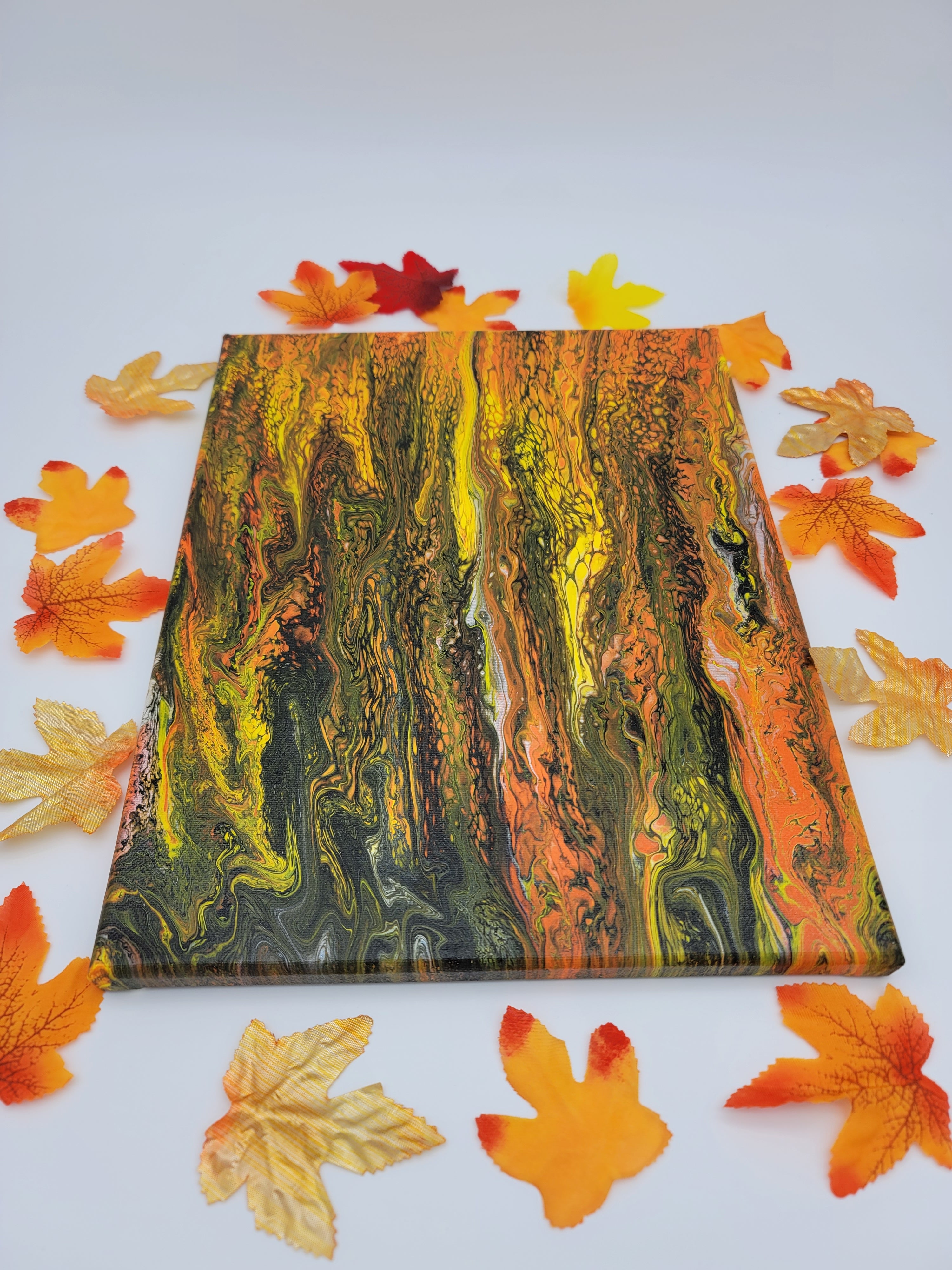 Forest Fire – Messy Art Gramma
